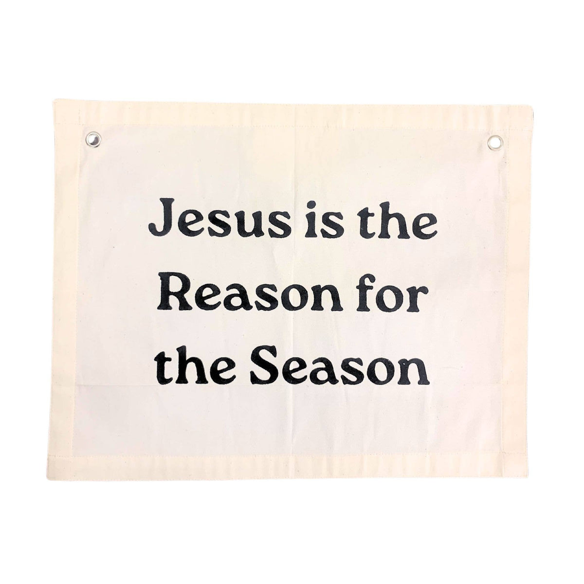 Jesus is the reason for the season banner | littlelightcollective