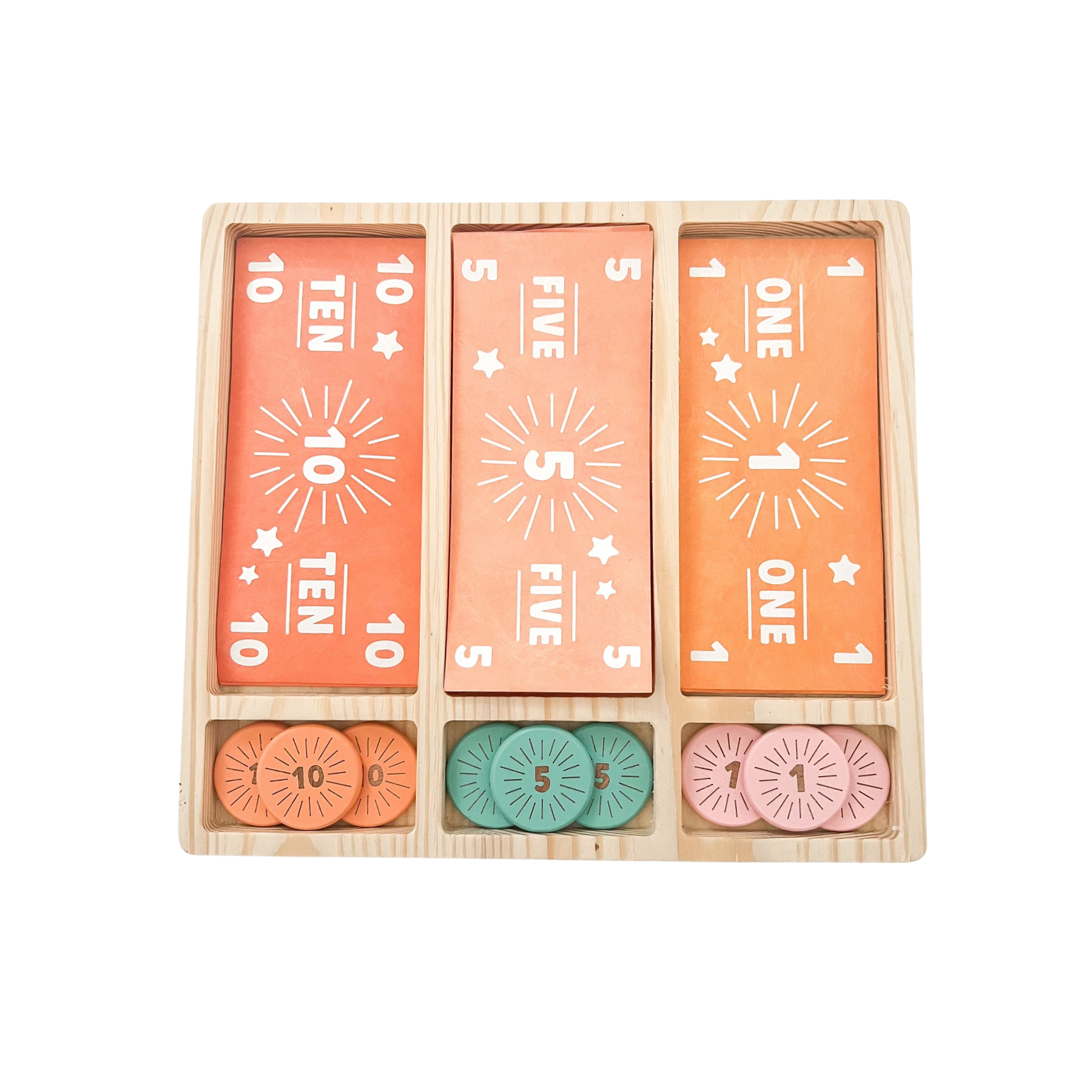 Pretend Play Money Set | littlelightcollective