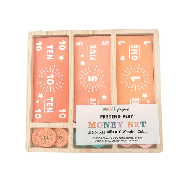 Pretend Play Money Set | littlelightcollective